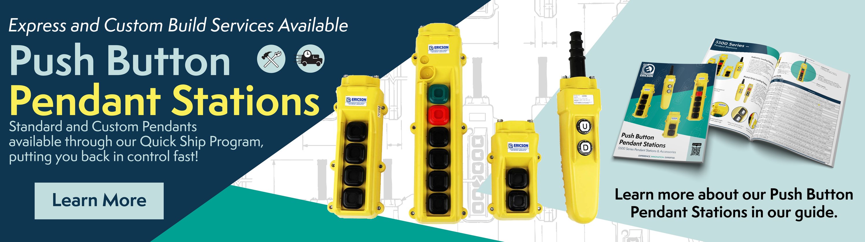 Crane Pendants | Quick Ship Program | Industrial Control Solutions