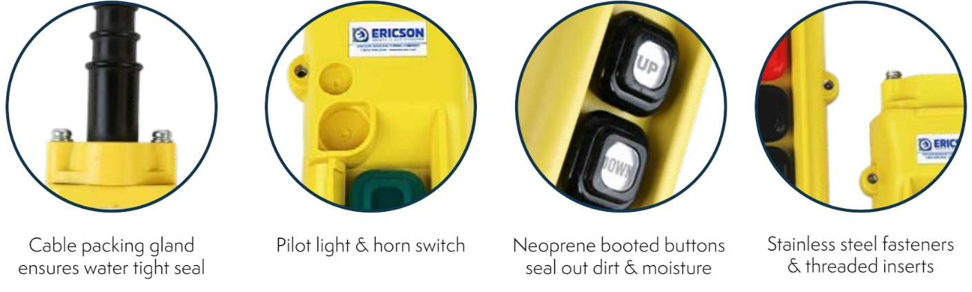Crane Pendants | Quick Ship Program | Industrial Control Solutions